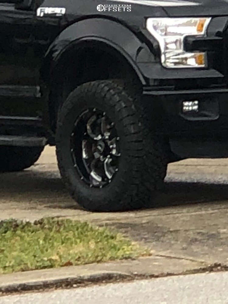 2016 Ford F-150 with 18x9 0 BMF Novakane and 33/12.5R18 Nitto Ridge ...