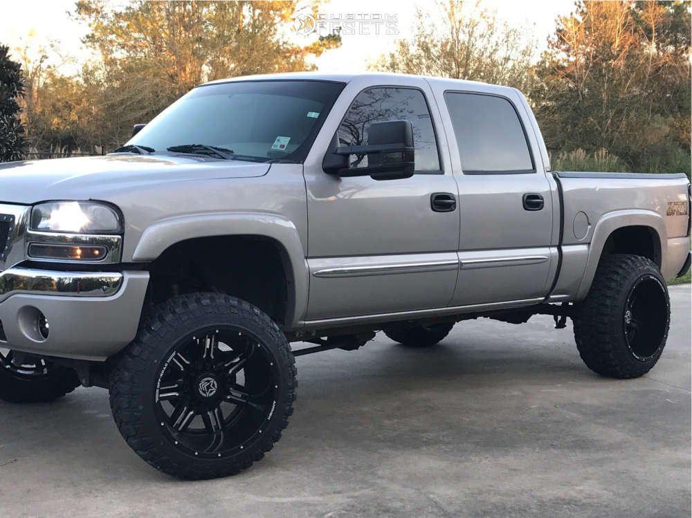2005 GMC Sierra 1500 with 22x14 -76 Anthem Off-Road Equalizer and 35/12 ...
