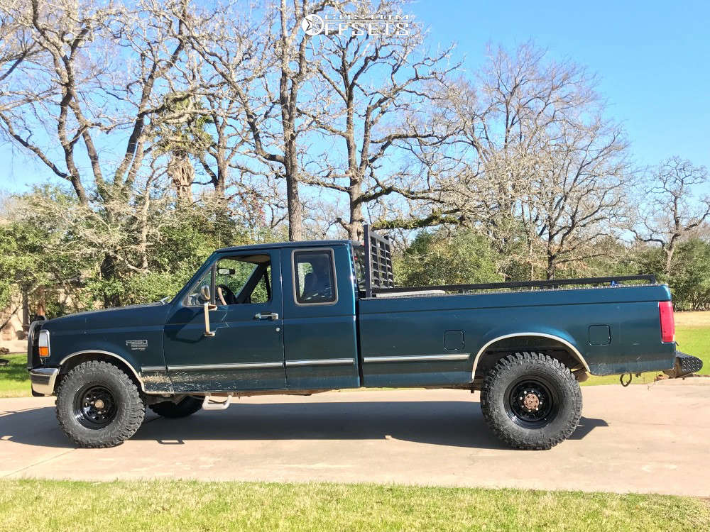 1997 Ford F-250 with 16x8 -5 Vision Soft 8 and 285/75R16 Federal ...