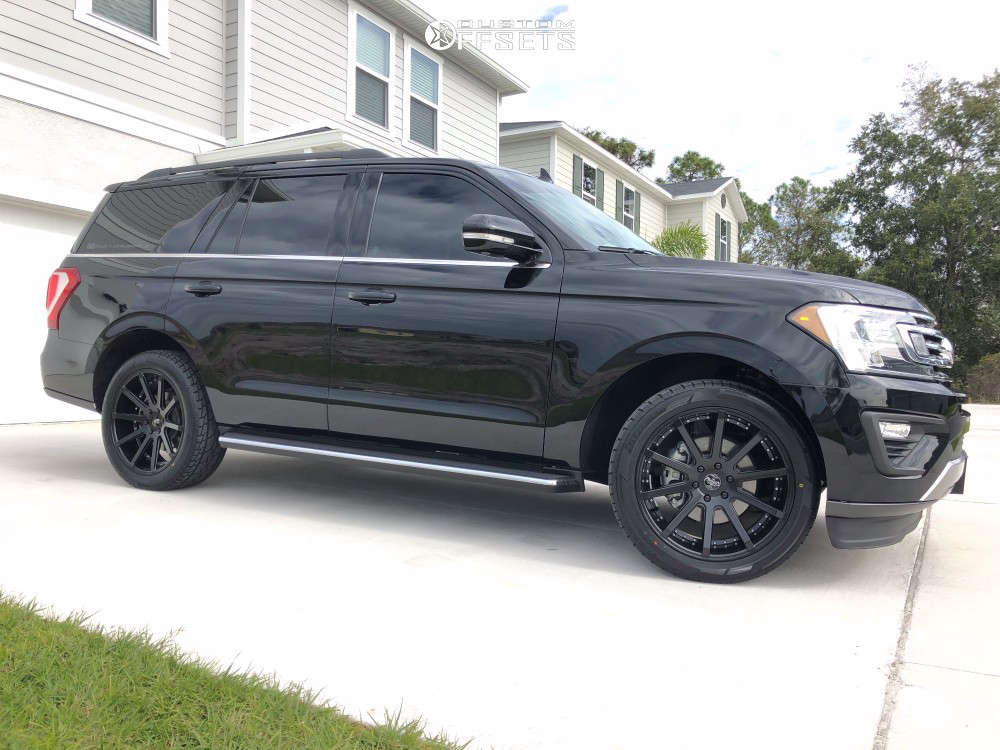 2018 Ford Expedition with 22x9.5 30 Versante Ve232 and 285/45R22 ...