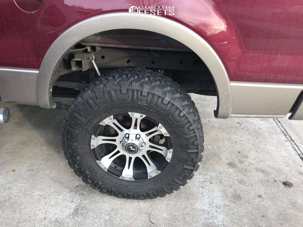 2004 Ford F-150 with 18x9 Raceline Raptor and 35/12.5R18 Nitto Trail ...