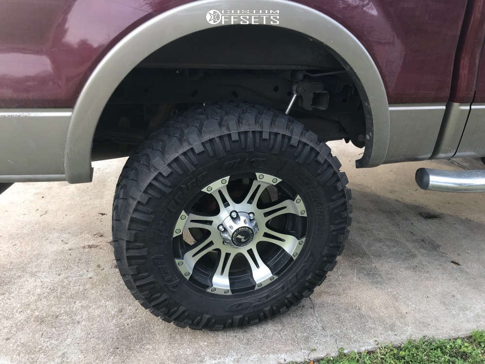 2004 Ford F-150 with 18x9 Raceline Raptor and 35/12.5R18 Nitto Trail ...