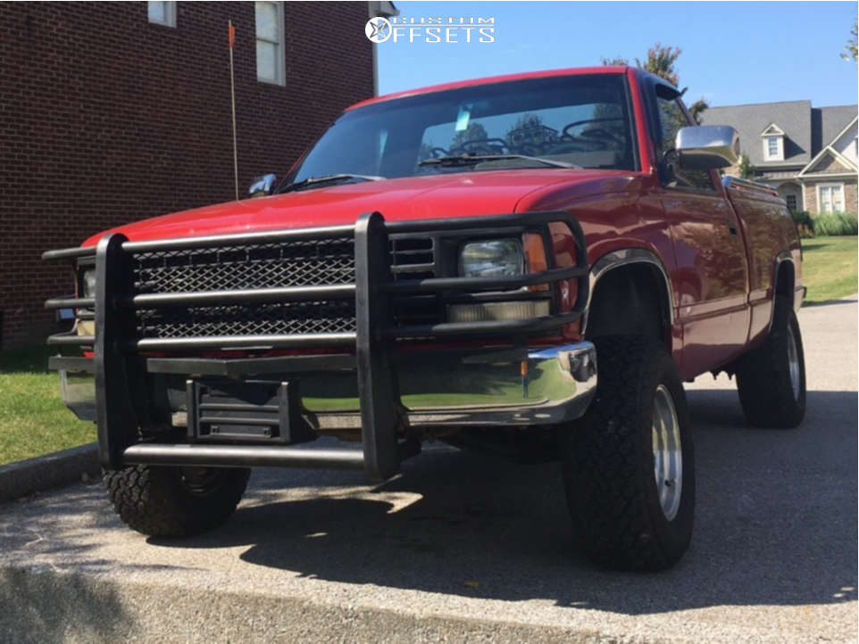 1990 Chevrolet C1500 with 16x8 -5 Alloy Ion Style 171 and 265/75R16 ...