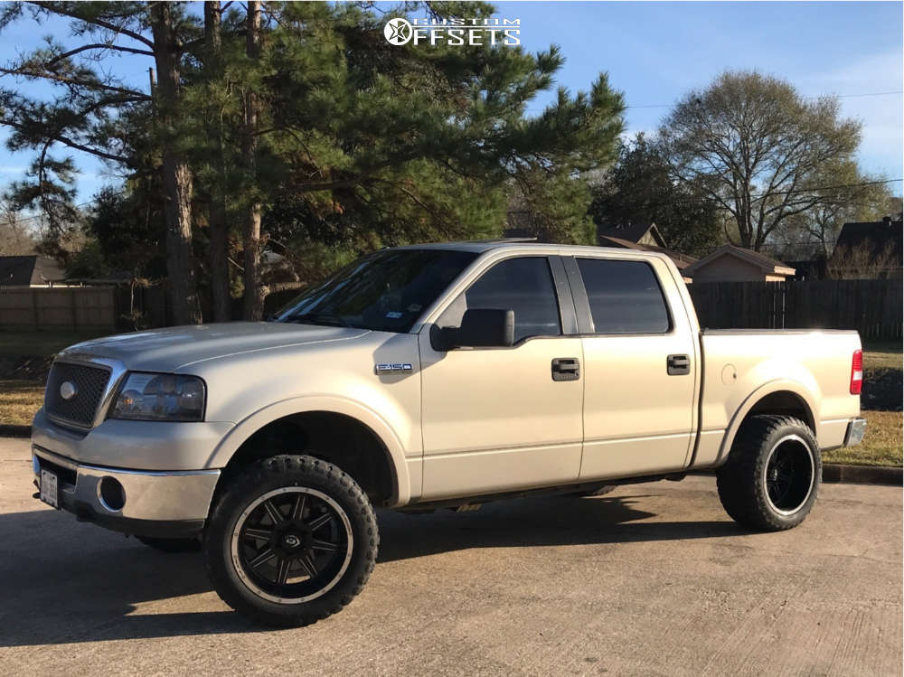 2006 Ford F-150 with 20x12 -51 Vision Cannibal and 33/12.5R20 Ironman ...