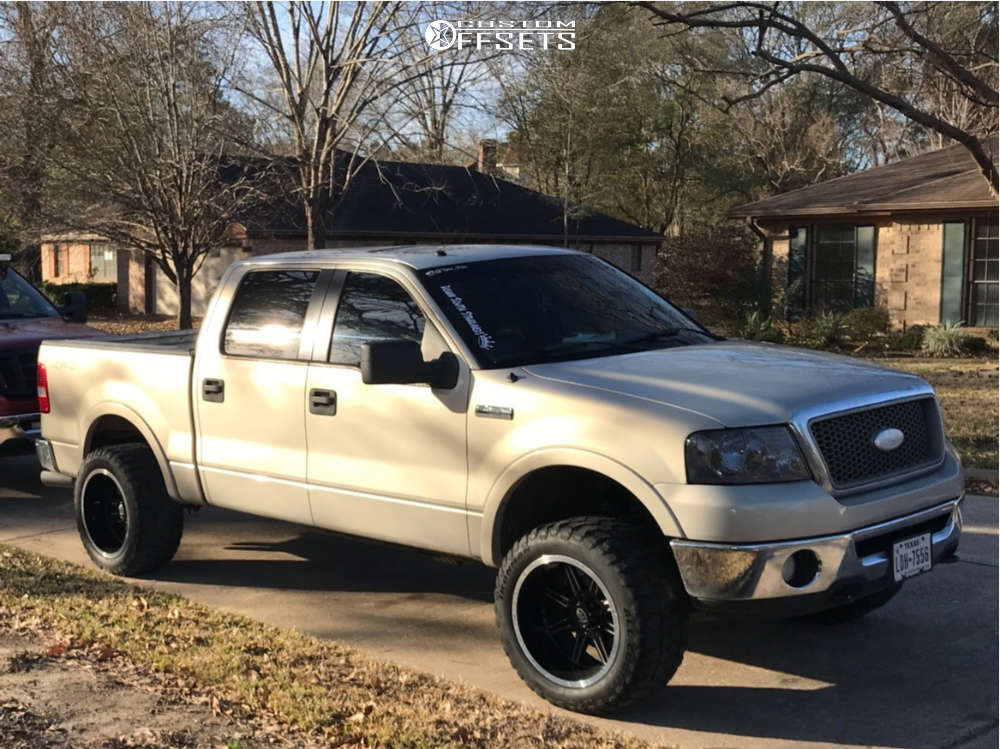 2006 Ford F-150 with 20x12 -51 Vision Cannibal and 33/12.5R20 Ironman ...