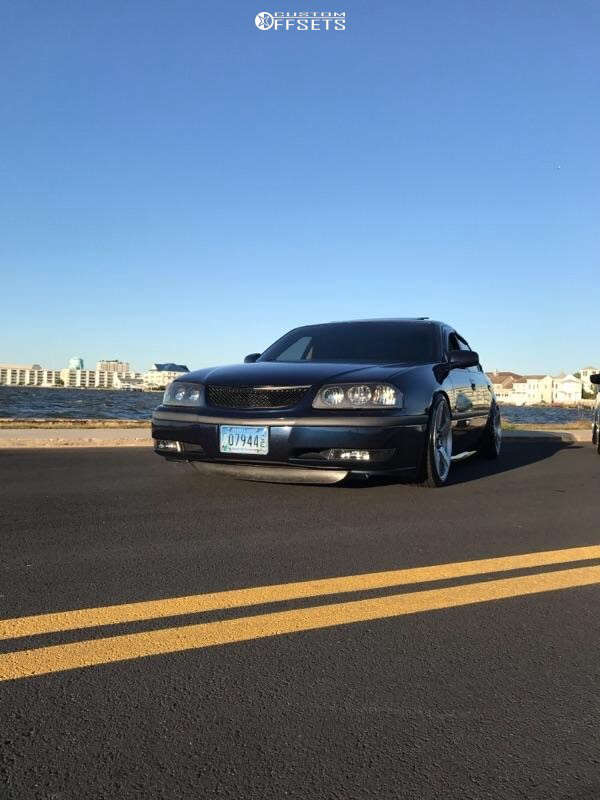2002 Chevrolet Impala with 19x8.5 20 STR 607 and 225/35R19 Falken ...