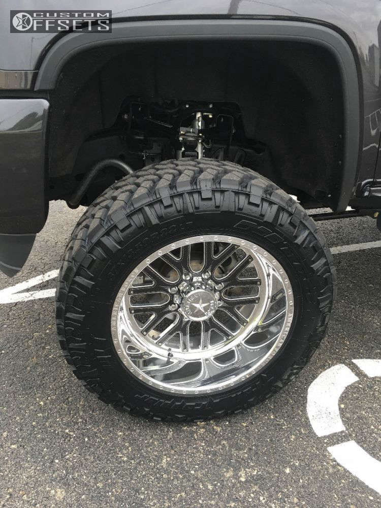 2016 GMC Sierra 2500 HD with 22x12 -40 American Force FALLOUT FP and 37 ...