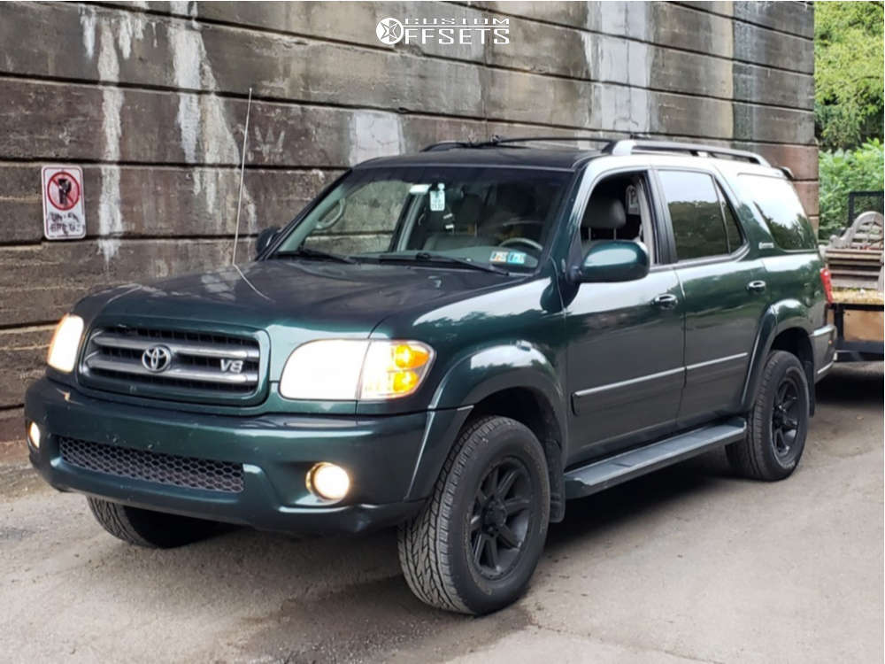 2002 Toyota Sequoia with 17x8 10 Ultra Crusher and 275/60R17 ...