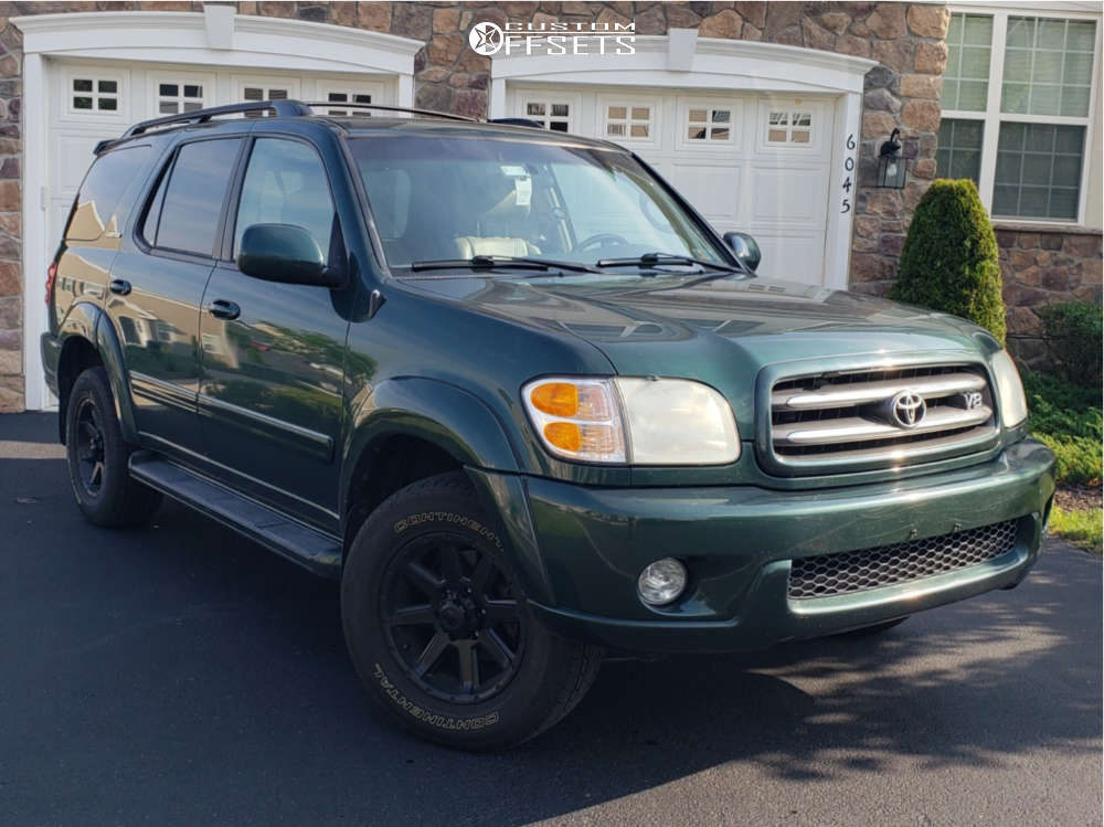 2002 Toyota Sequoia with 17x8 10 Ultra Crusher and 275/60R17 ...