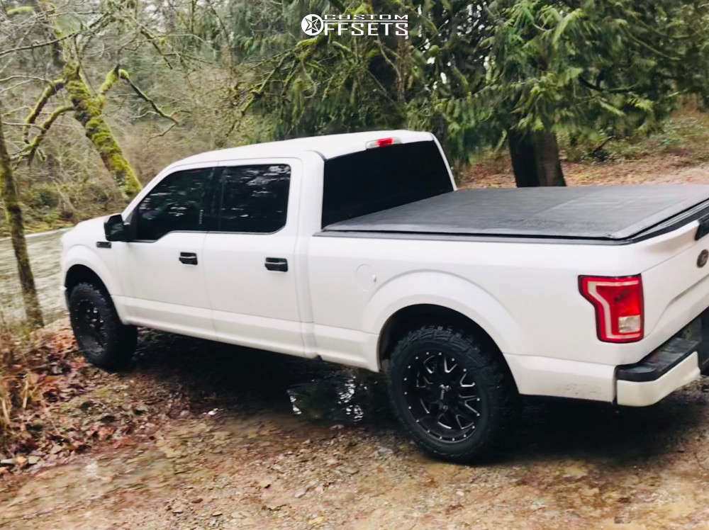 2015 Ford F-150 with 20x9 18 Ultra Hunter and 275/65R20 Kanati Mud Hog ...