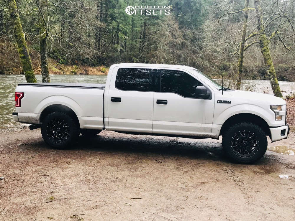 2015 Ford F-150 with 20x9 18 Ultra Hunter and 275/65R20 Kanati Mud Hog ...