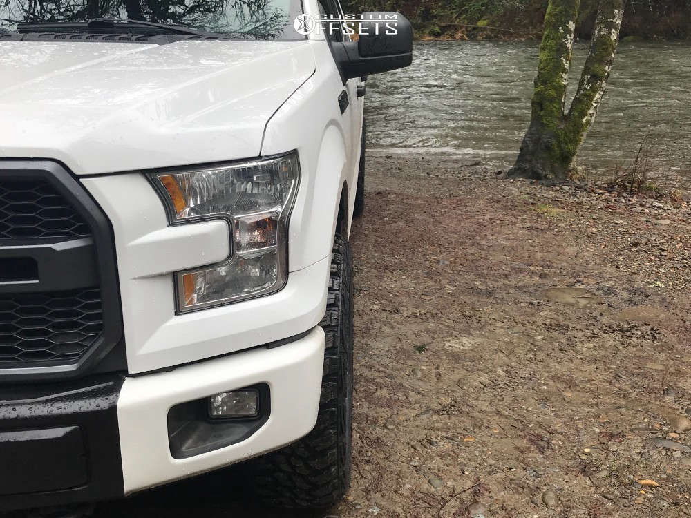 2015 Ford F-150 with 20x9 18 Ultra Hunter and 275/65R20 Kanati Mud Hog ...