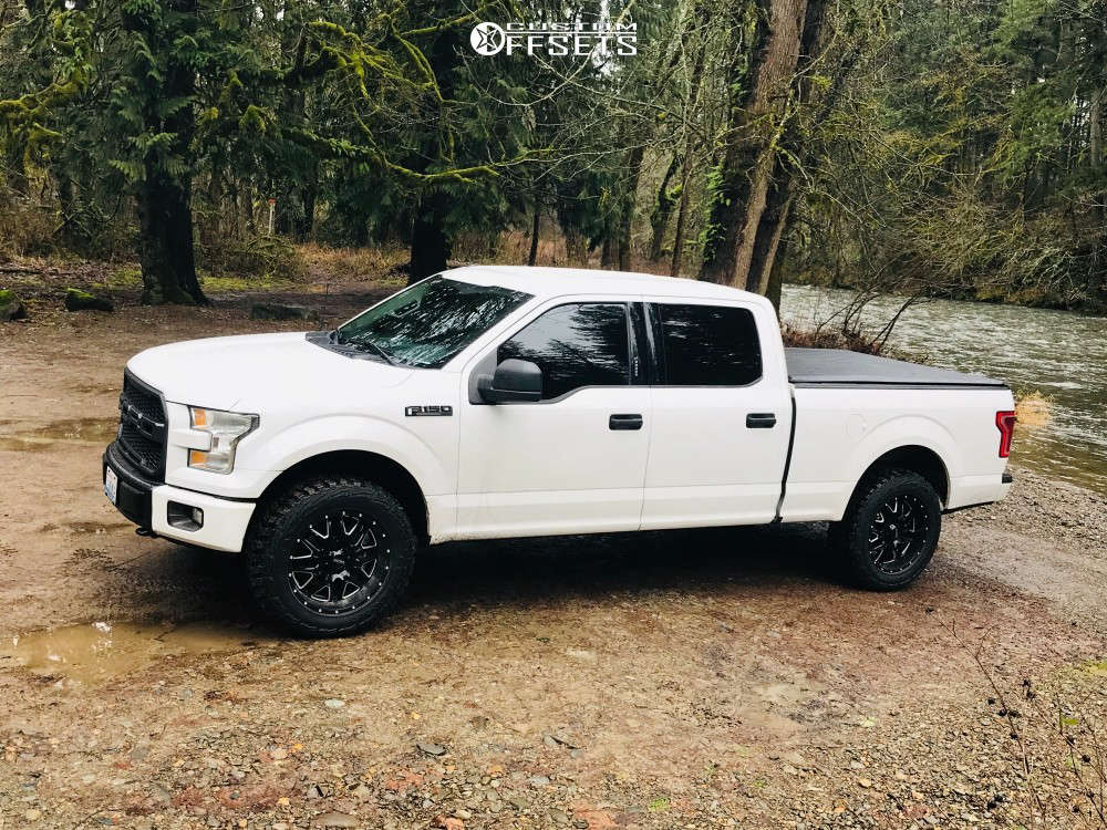 2015 Ford F-150 with 20x9 18 Ultra Hunter and 275/65R20 Kanati Mud Hog ...