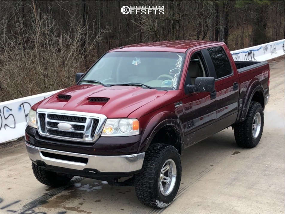 2007 Ford F-150 with 18x10 -25 Incubus Brawn and 35/12.5R18 Thunderer ...