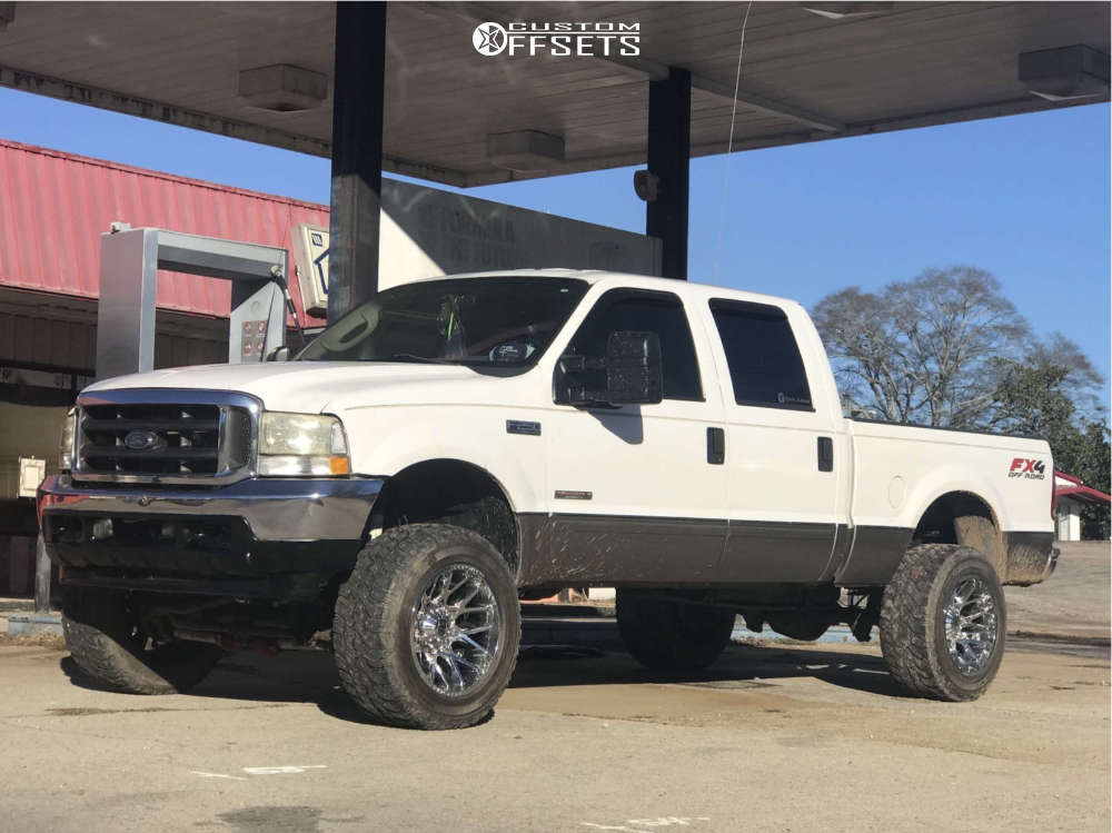 2003 Ford F-250 Super Duty with 20x12 -44 Dropstars 654v and 35/12.5R20 ...