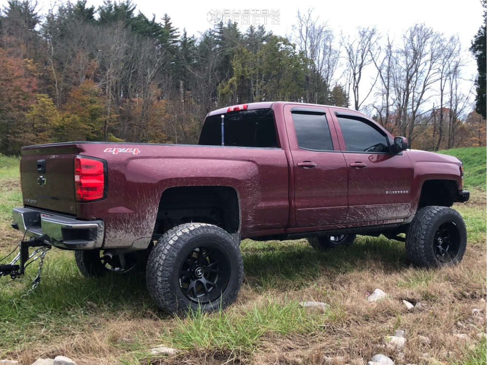 2015 Chevrolet Silverado 1500 with 20x12 -44 Hostile Rage and 325/60R20 ...