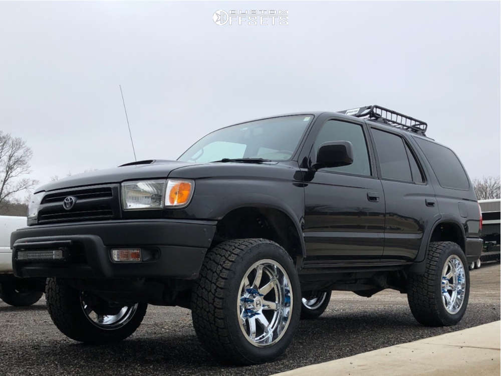 1999 Toyota 4Runner with 20x10 -19 Hostile Alpha and 265/50R20 Toyo ...