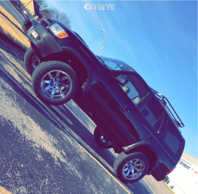 1999 Toyota 4Runner with 20x10 -19 Hostile Alpha and 265/50R20 Toyo ...