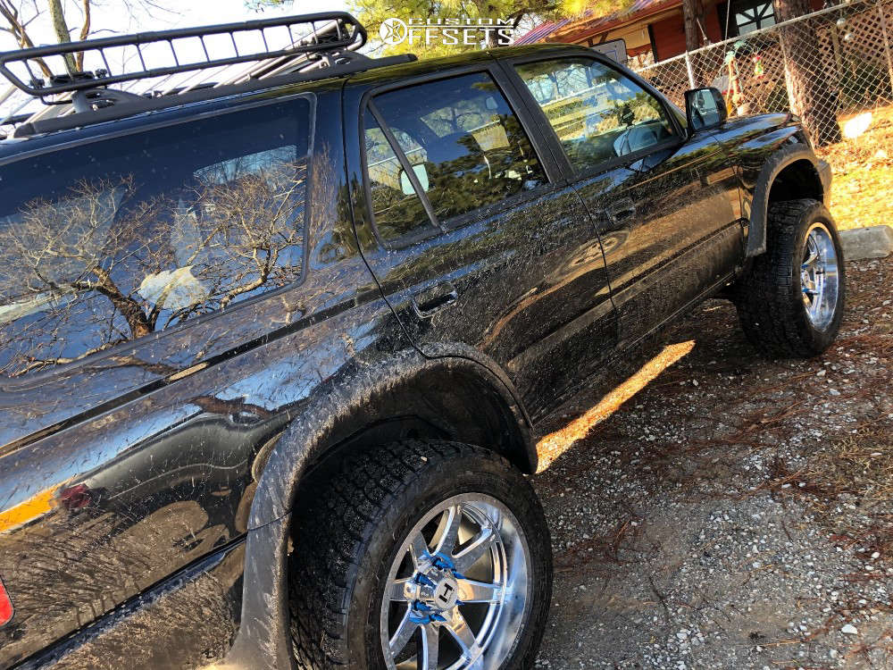 1999 Toyota 4Runner with 20x10 -19 Hostile Alpha and 265/50R20 Toyo ...