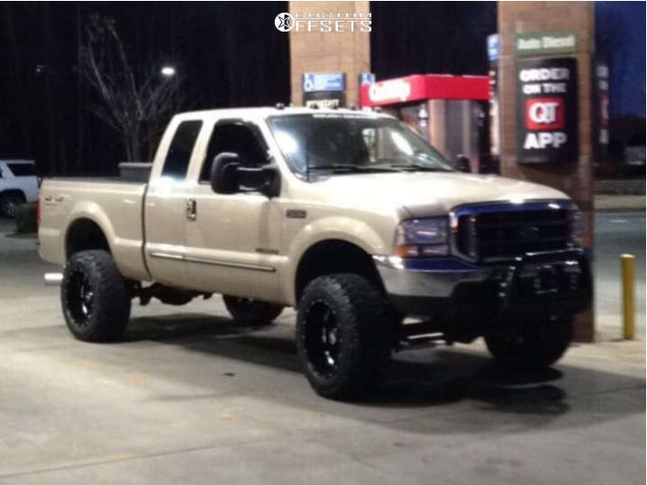 1999 Ford F-250 Super Duty with 20x12 -44 Moto Metal 962 and 33/12.5R20 ...