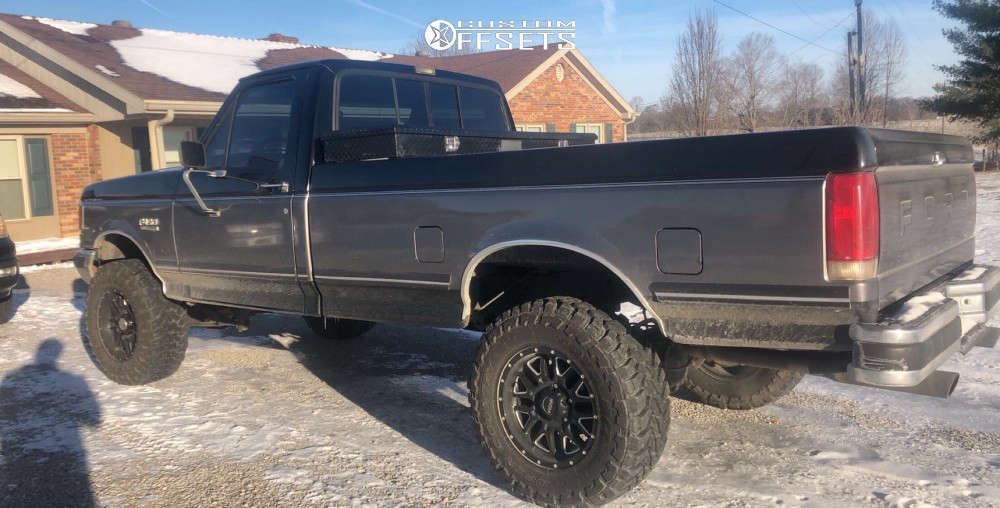 1990 Ford F-150 with 17x9 12 Ultra Hunter and 33/12.5R17 Toyo Tires ...