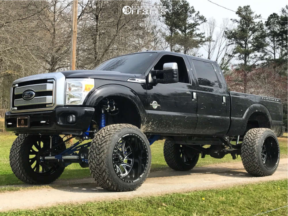 2016 Ford F-250 Super Duty with 26x16 -101 Fuel Forged Ff41 and 40/15 ...