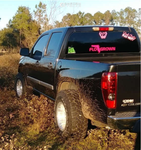 2008 Chevrolet Colorado with 15x8.5 -25 Centerline Hellcat and 31/10 ...