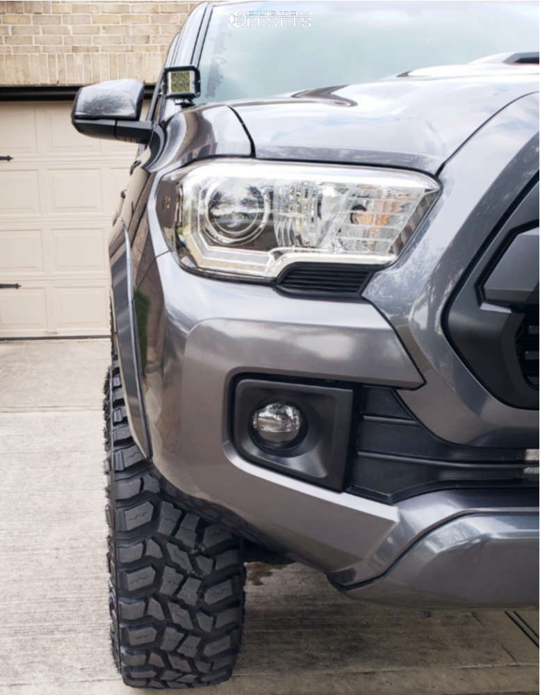 2017 Toyota Tacoma with 17x8.5 Icon Rebound and 285/70R17 Cooper ...