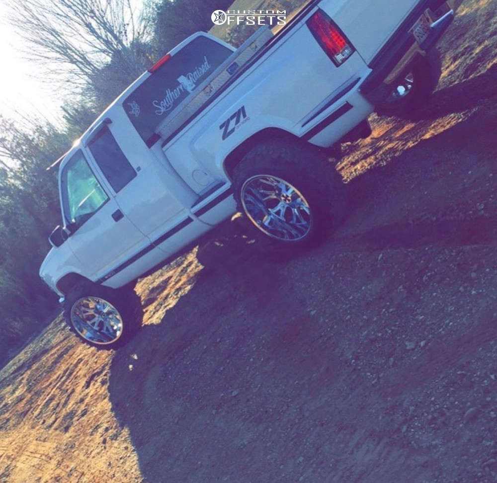 1998 Chevrolet K1500 with 22x14 -76 Cali Offroad Americana and 35/12 ...