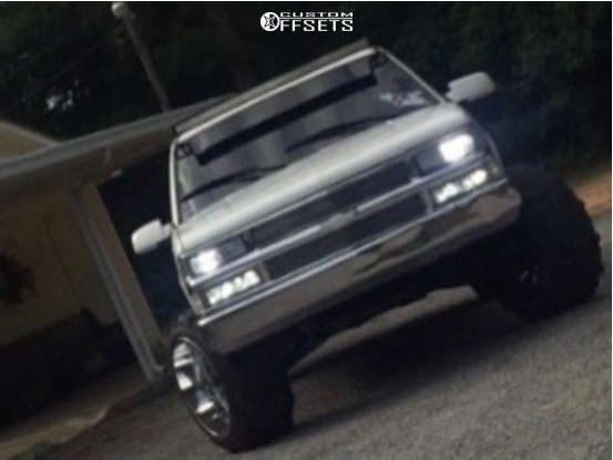 1998 Chevrolet K1500 with 22x14 -76 Cali Offroad Americana and 35/12 ...