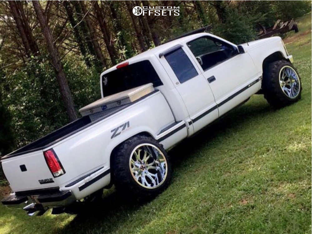 1998 Chevrolet K1500 with 22x14 -76 Cali Offroad Americana and 35/12 ...