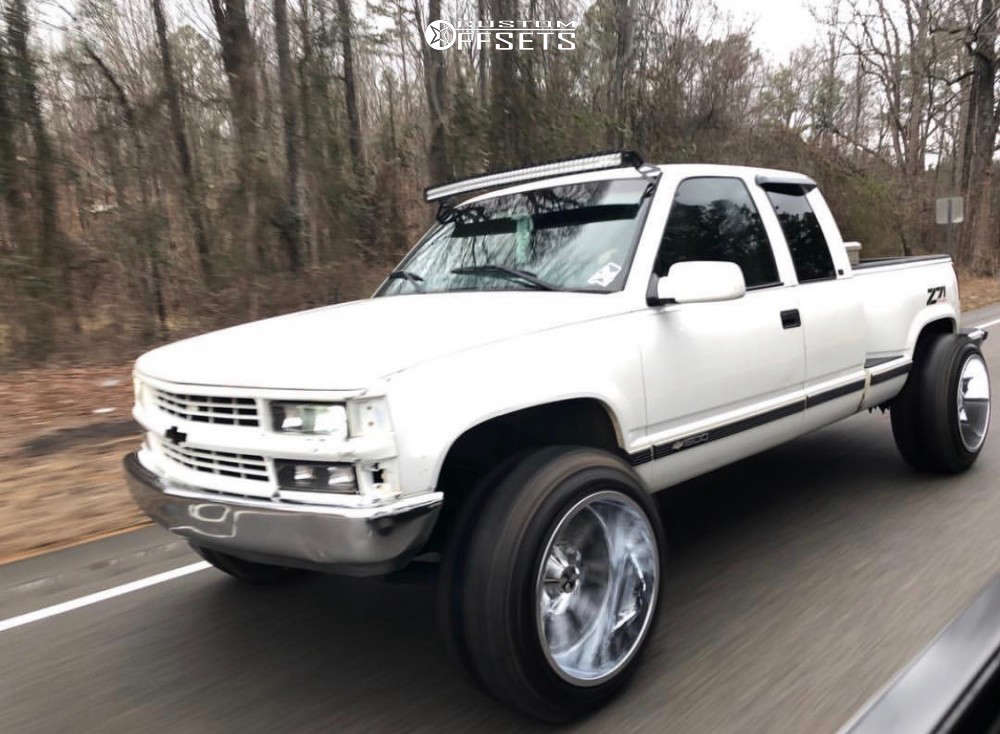 1998 Chevrolet K1500 with 22x14 -76 Cali Offroad Americana and 35/12 ...