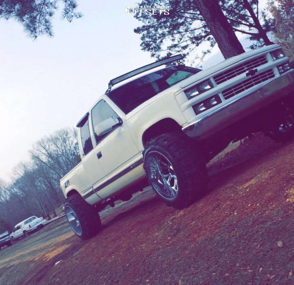1998 Chevrolet K1500 with 22x14 -76 Cali Offroad Americana and 35/12 ...