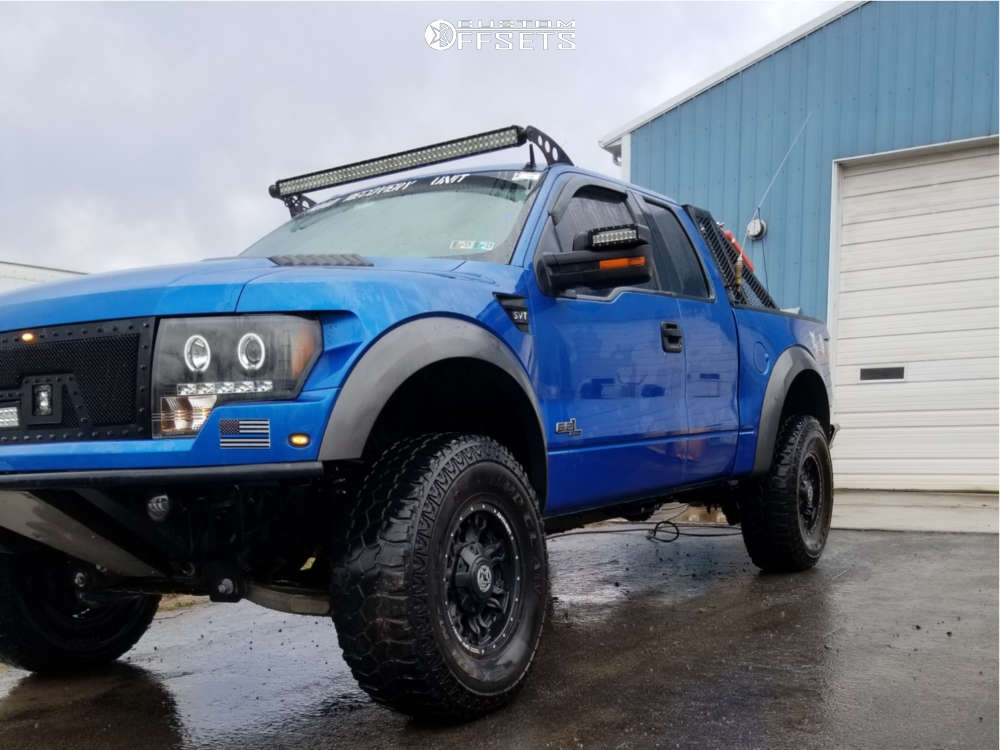 2012 Ford Raptor with 17x9 -12 Anthem Off-Road Aviator and 37/12.5R17 ...
