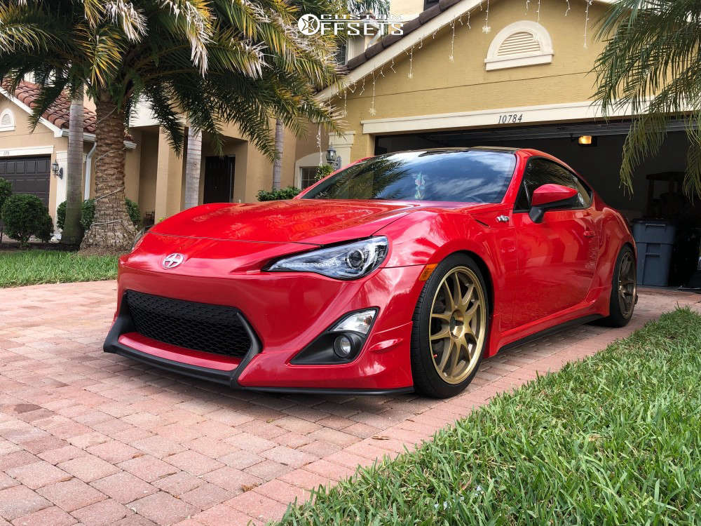 2013 Scion FR-S with 18x8.5 40 Rota Torque and 235/40R18 Nankang NS-25 ...