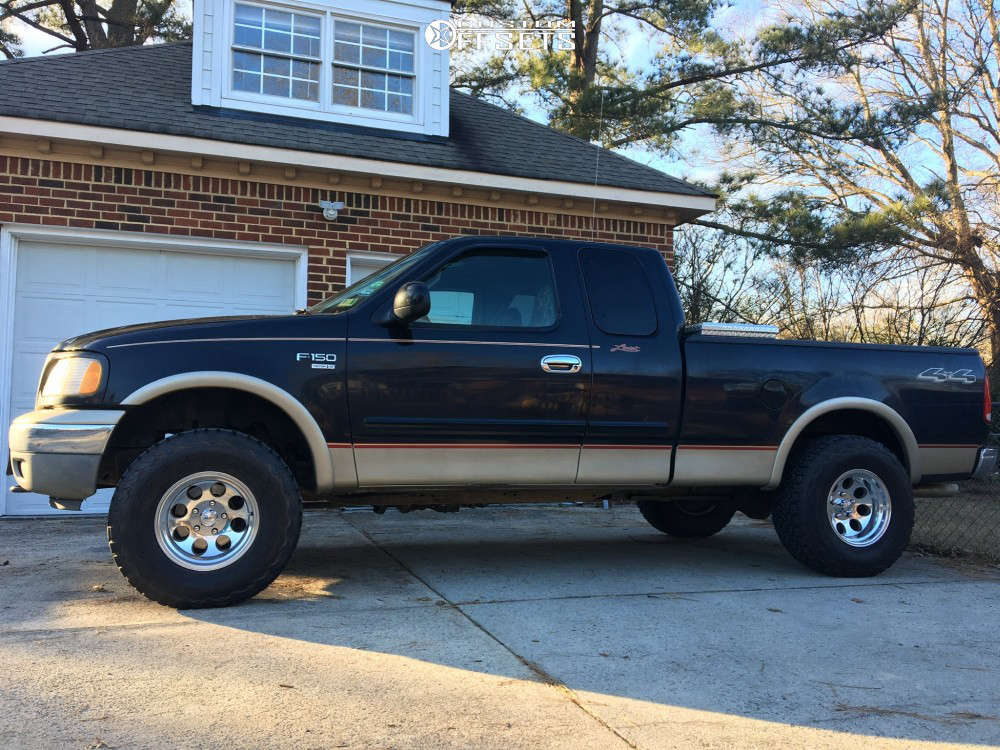 2000 Ford F-150 with 16x10 -38 Alloy Ion Style 171 and 285/75R16 ...