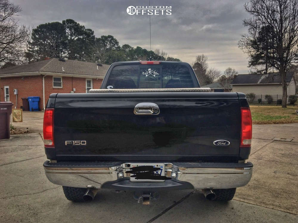 2000 Ford F-150 with 16x10 -38 Alloy Ion Style 171 and 285/75R16 ...