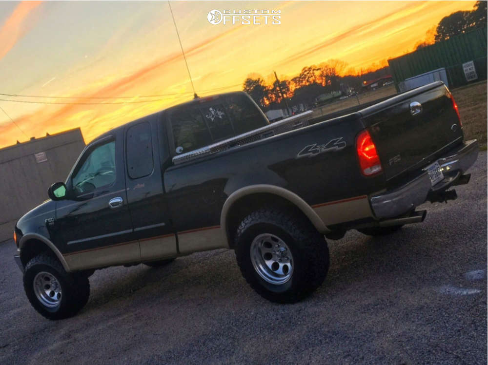 2000 Ford F-150 with 16x10 -38 Alloy Ion Style 171 and 285/75R16 ...