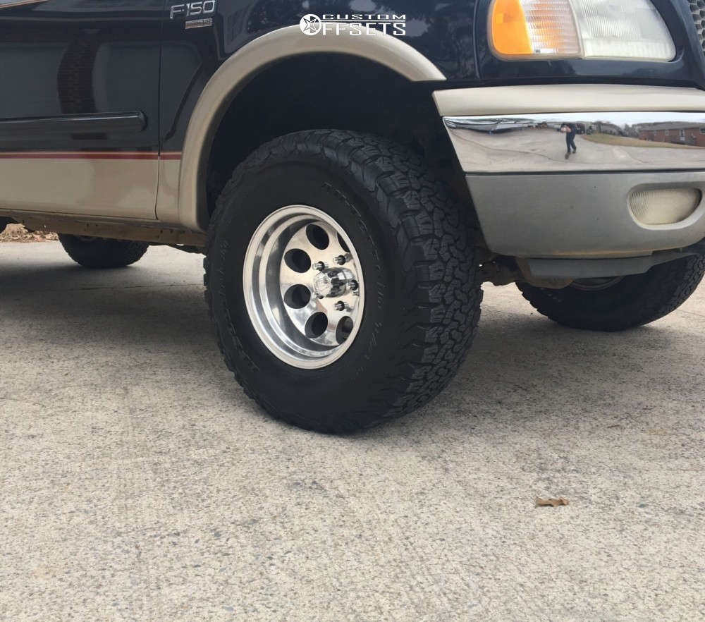 2000 Ford F-150 with 16x10 -38 Alloy Ion Style 171 and 285/75R16 ...