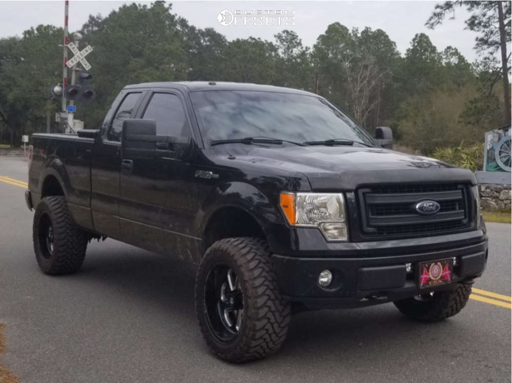 2013 Ford F-150 with 20x10 -18 Fuel Flow and 33/12.5R20 Toyo Tires Open ...