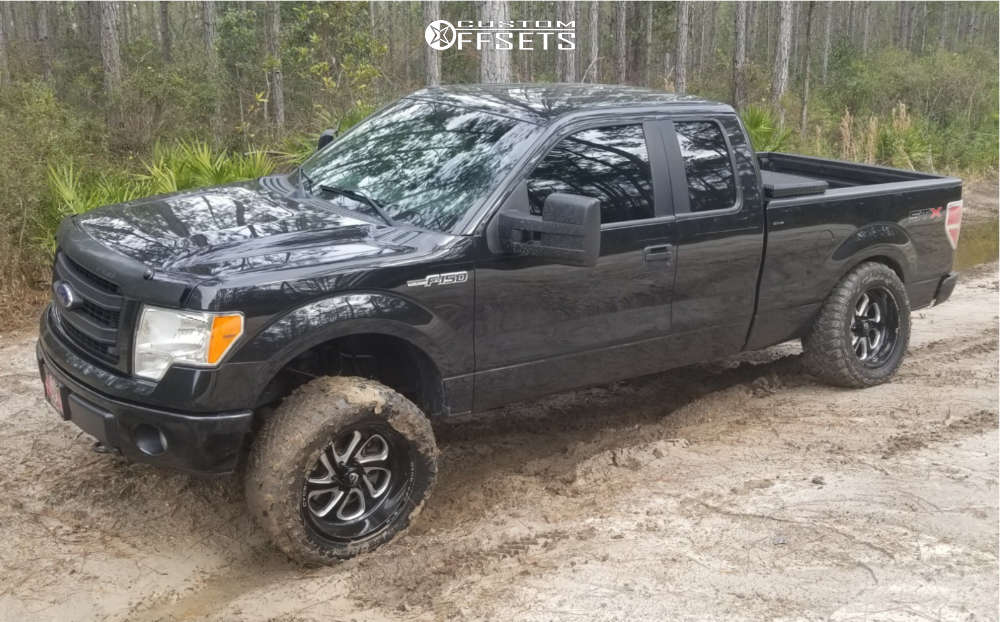 2013 Ford F-150 with 20x10 -18 Fuel Flow and 33/12.5R20 Toyo Tires Open ...