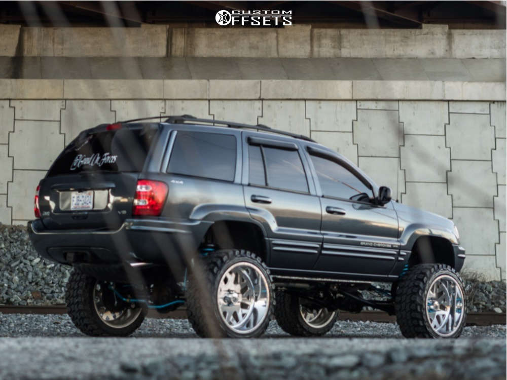 2001 Jeep Grand Cherokee with 22x14 -76 American Force Chopper Ss and ...