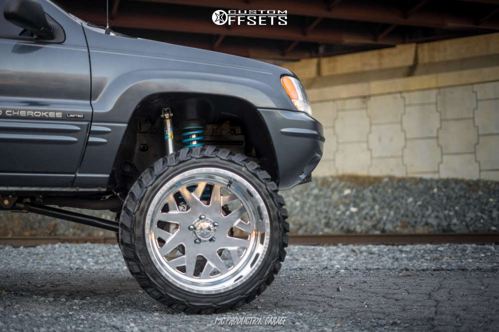 2001 Jeep Grand Cherokee with 22x14 -76 American Force Chopper Ss and ...