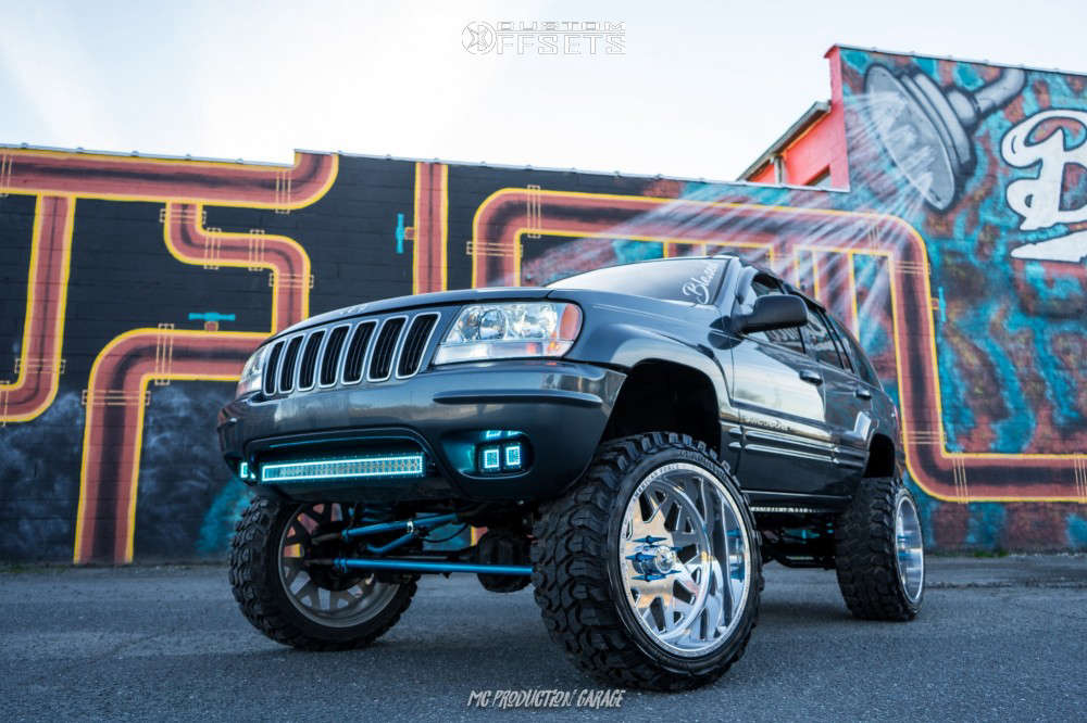 2001 Jeep Grand Cherokee with 22x14 -76 American Force Chopper Ss and ...