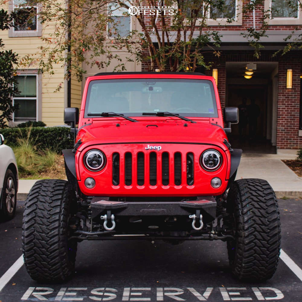 2017 Jeep Wrangler with 22x14 -76 Tuff T23 and 37/13.5R22 Atturo Trail ...