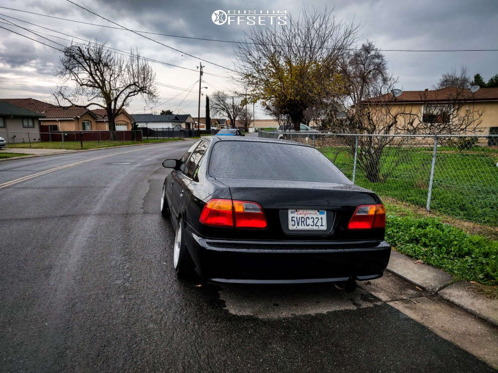 2000 Honda Civic with 15x8 25 Enkei Enkei92 and 195/45R15 Toyo Tires ...