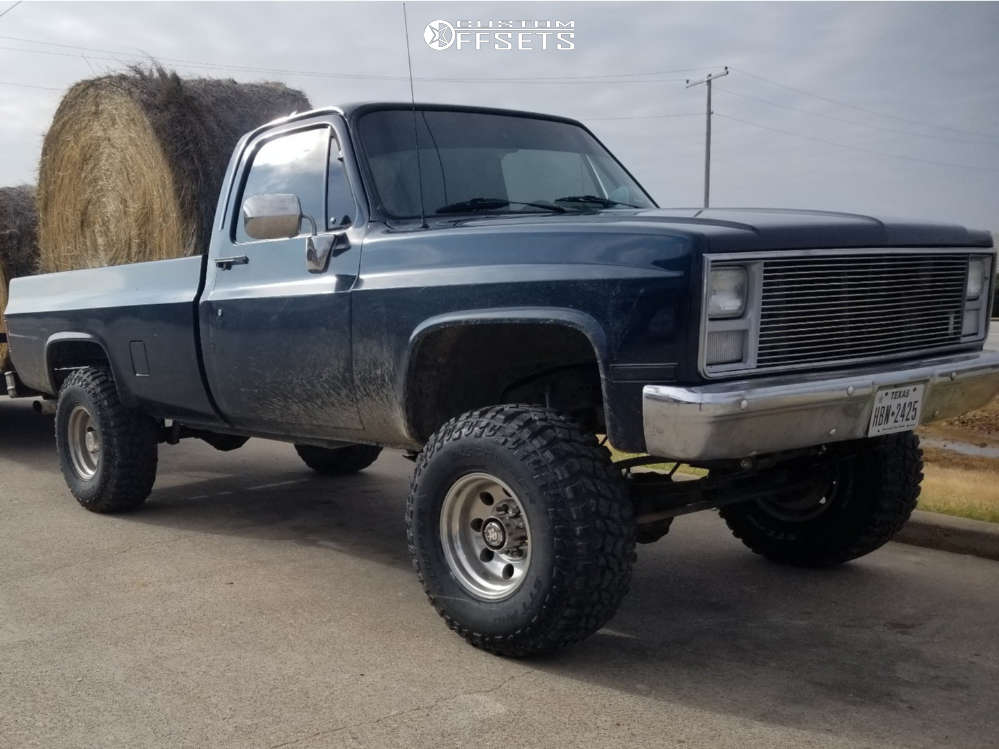 1985 Chevrolet K20 Pickup with 16x10 -25 American Racing Baja and 315 ...