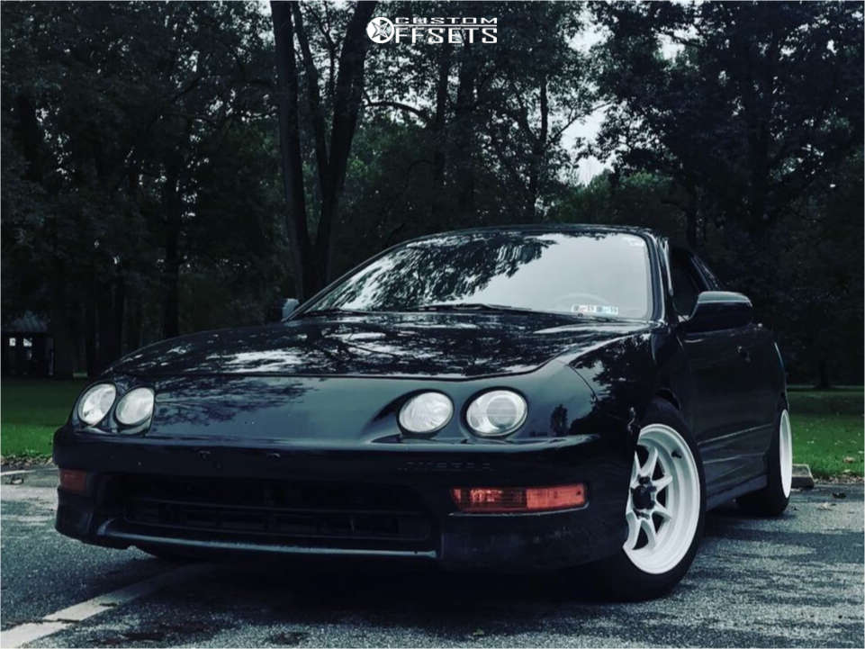 1998 Acura Integra with 15x8 32 MST Mt11 and 185/60R15 General Altimax ...