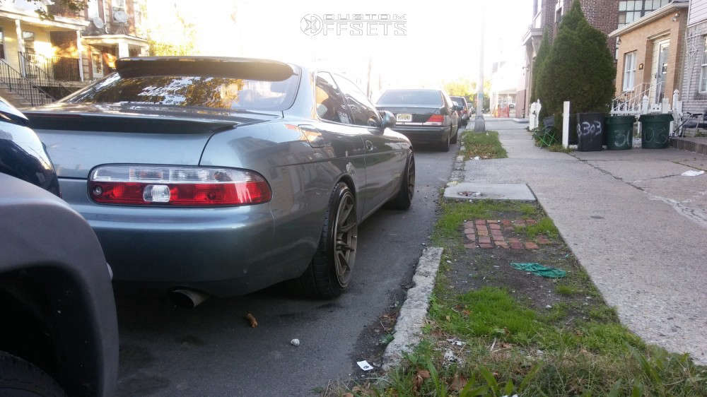 1993 Lexus SC400 with 18x10.5 22 Ambit RE18 and 255/35R18 Sumitomo Htr ...