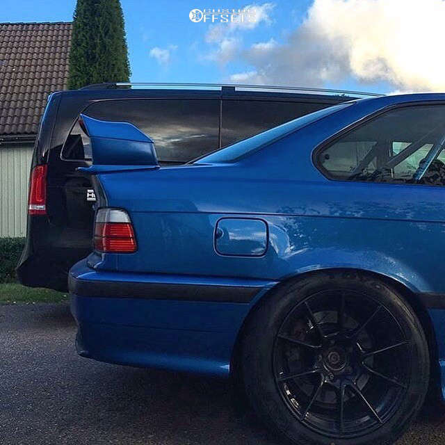 1997 BMW M3 with 17x9 15 ATS DTC and 235/45R17 Toyo Tires Proxes R888r ...